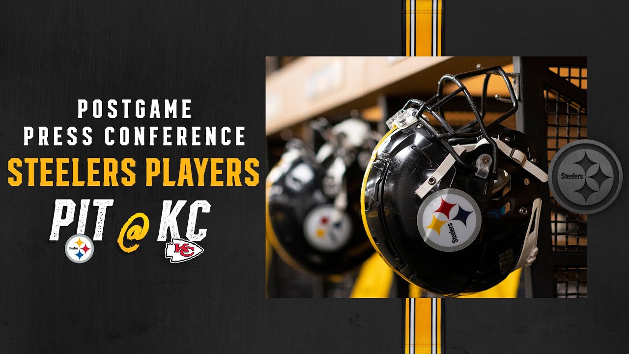 Postgame Press Conference (Wild Card at Chiefs): Steelers Players ...