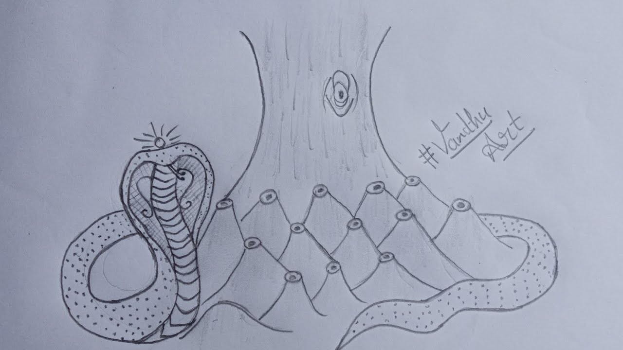 nag panchami drawing sketch || nag panchami drawing easy#pencildrawing# ...