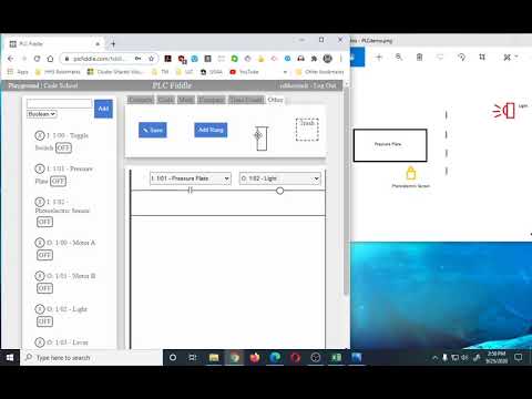 PLC - Ladder Logic - Stop Light Demo - YouTube