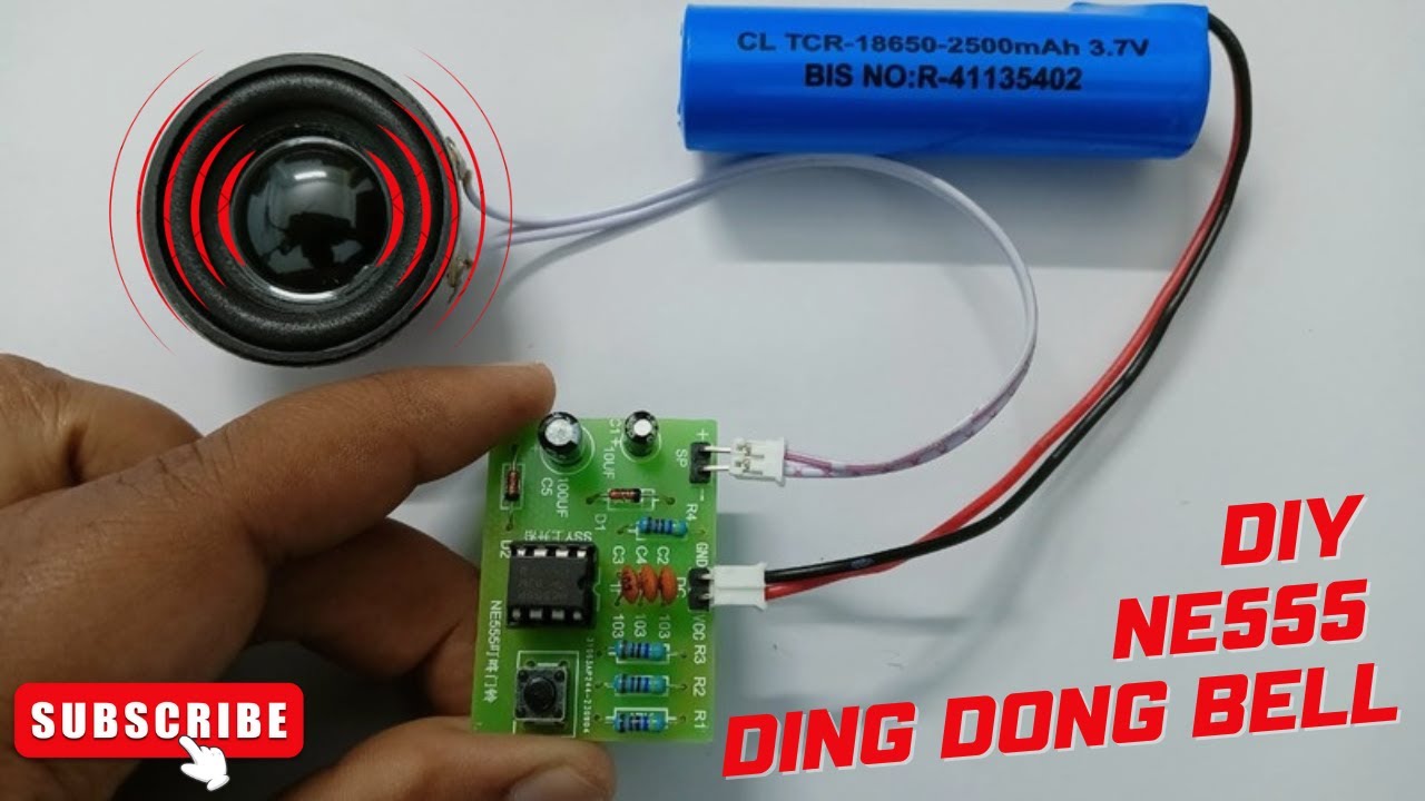 Soldering a DIY NE555 Ding Dong Bell Kit | Hands-On Electronics Project - YouTube