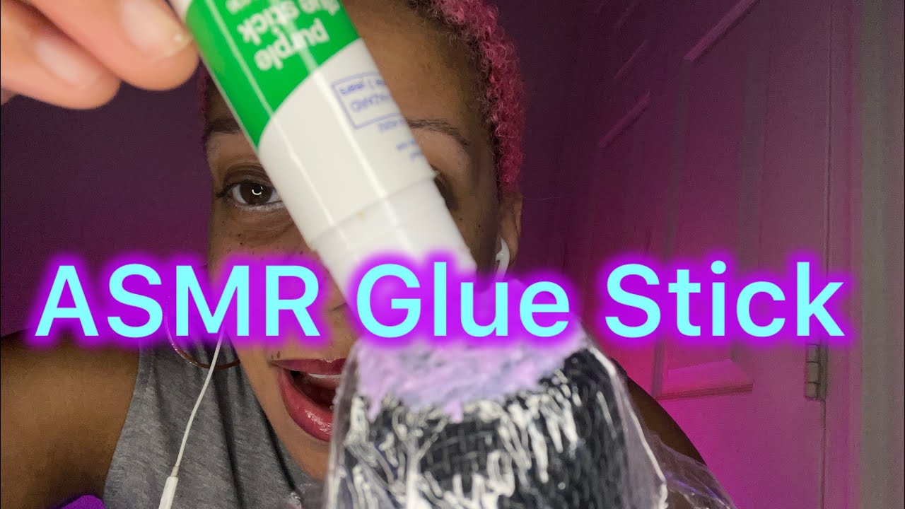 ASMR | Glue stick | Tingles |How fast can you fall asleep 😴 💤💤 - YouTube