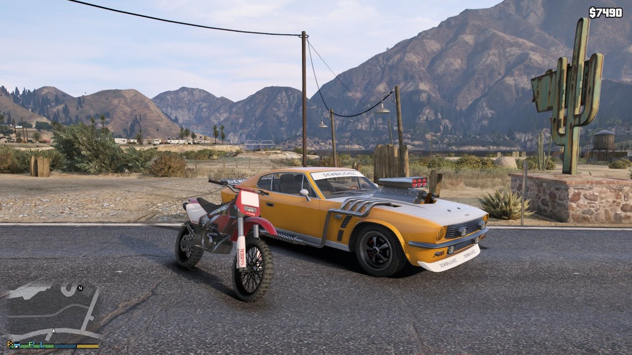 GTA 5 REALISTIC GRAPHICS MOD VISUALV+QUANTV+NVE REMASTERED 4K 60FPS ...