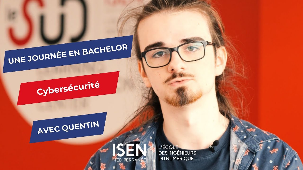 Portrait de Quentin, en 1re année de Bachelor Cybersécurité à Toulon - YouTube