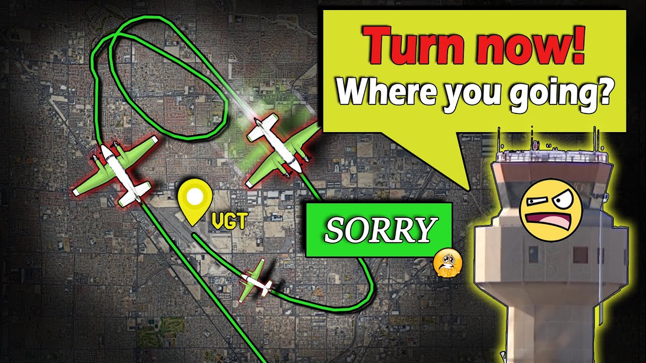 Disoriented Pilot GETS A NUMBER TO CALL at North Las Vegas Airport ...