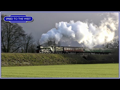 Atmospheric A3: 60103 'Flying Scotsman' at the Mid Hants Railway - 29th February & 8th March 2020