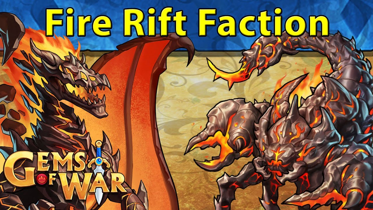 Gems of War: Fire Rift Faction, Teams, and Strategy | FINAL Faction ...