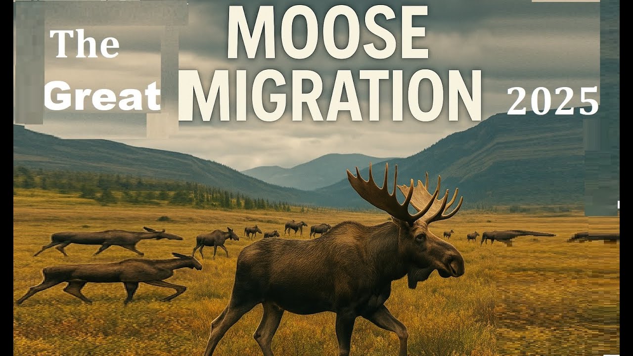 Tracking the Great Moose Migration – Stunning Wildlife Footage & Facts ...
