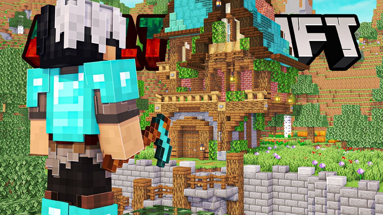 A INCRÍVEL BASE FANTASY DO MINECRAFT - MULTICRAFT 2 - YouTube