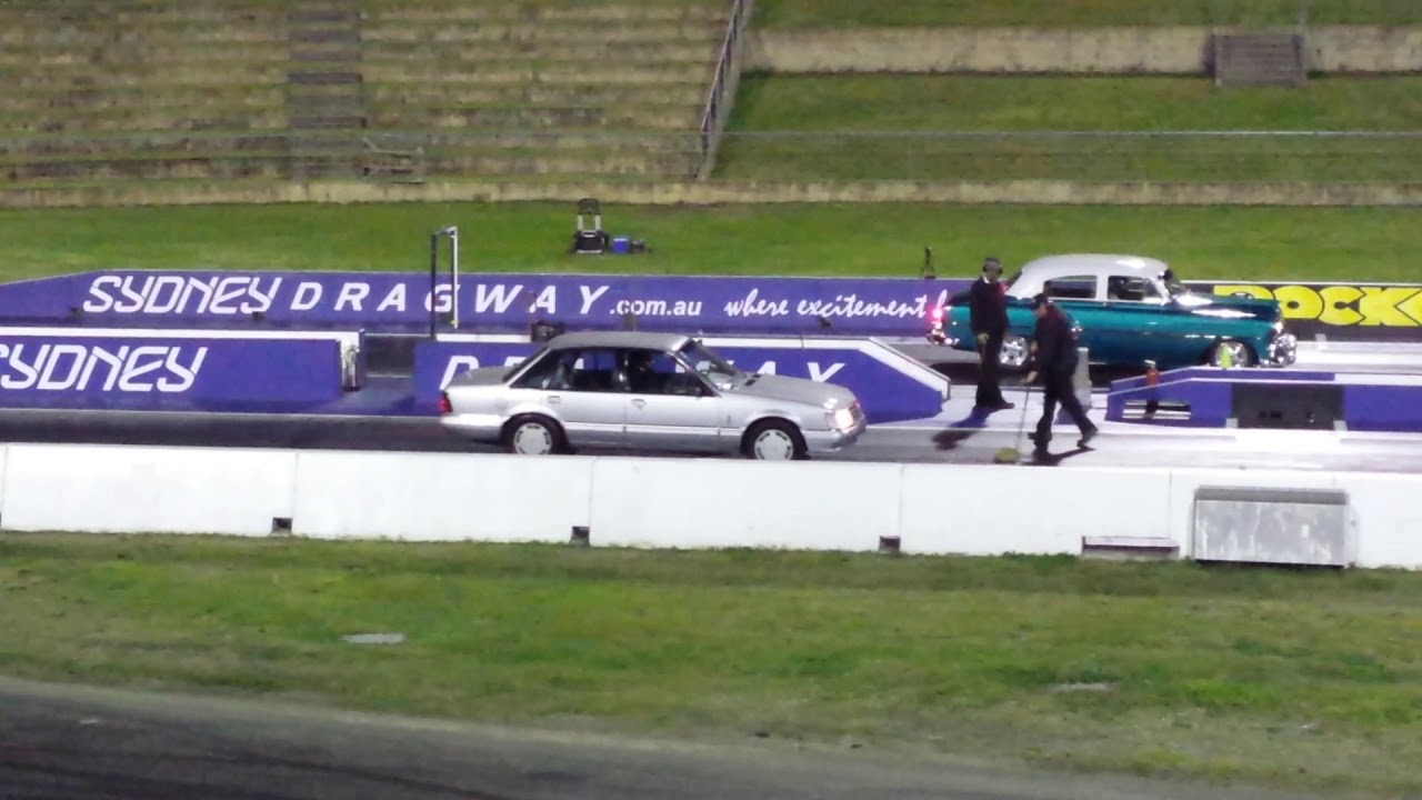 VK Calais LS1 unopened engine, stock stall 12.8sec 1/4 - YouTube