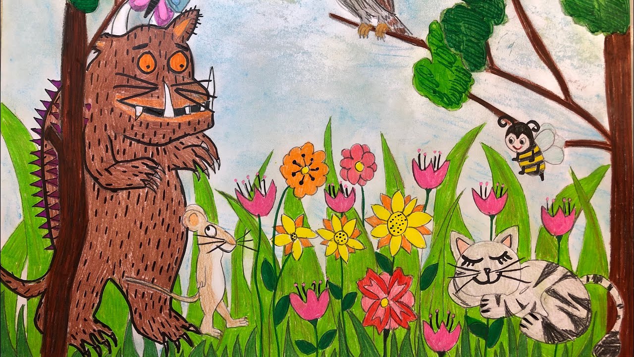 The Gruffalo Art - YouTube