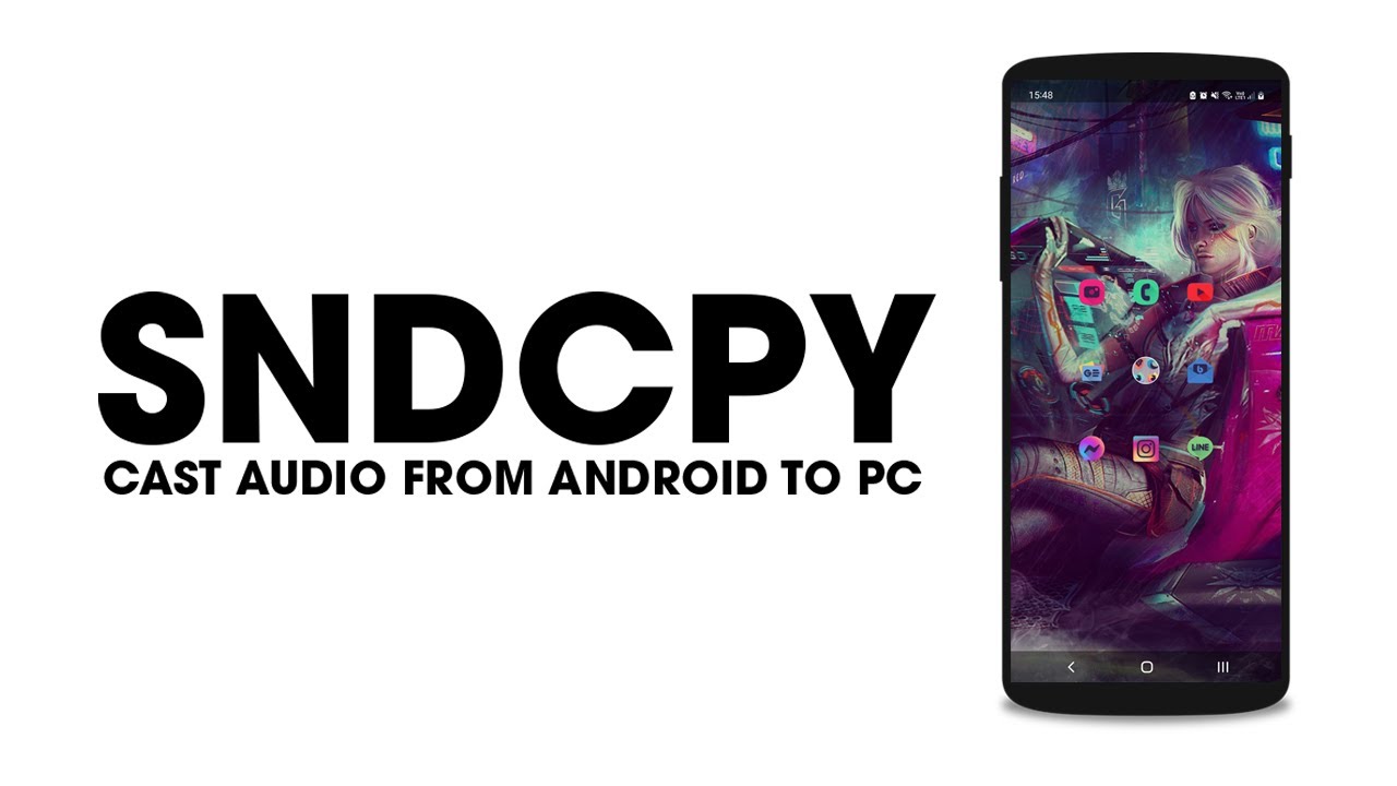 How to cast (forward) audio from Android to PC. SNDCPY setup guide 2023. - YouTube