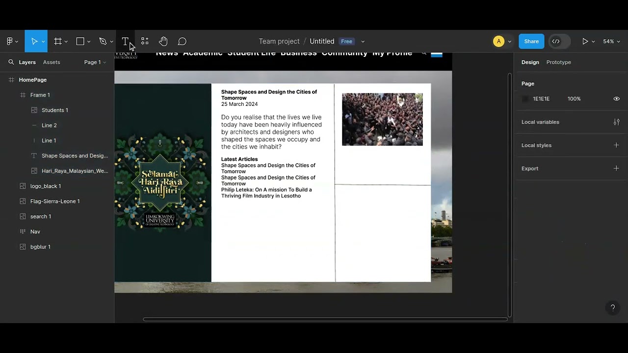 Software Engineering Prototyping with figma Part 3 - YouTube