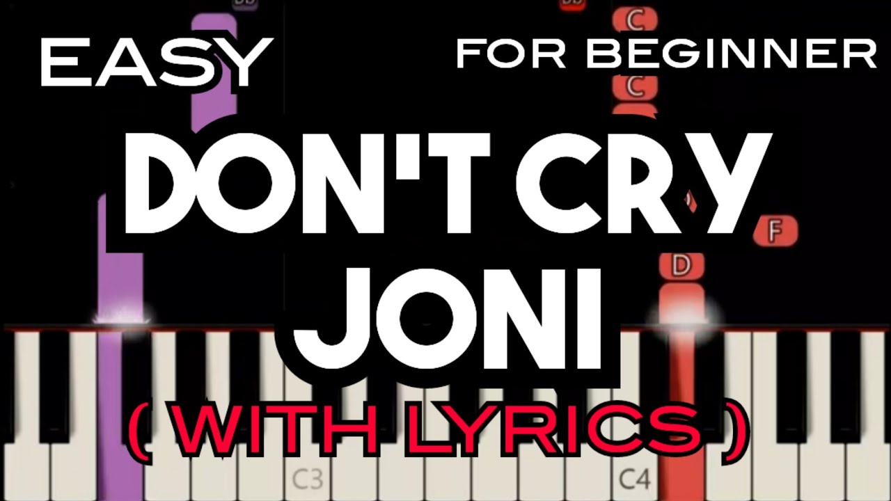 DON'T CRY JONI ( LYRICS ) - CONWAY TWITTY | SLOW & EASY PIANO - YouTube