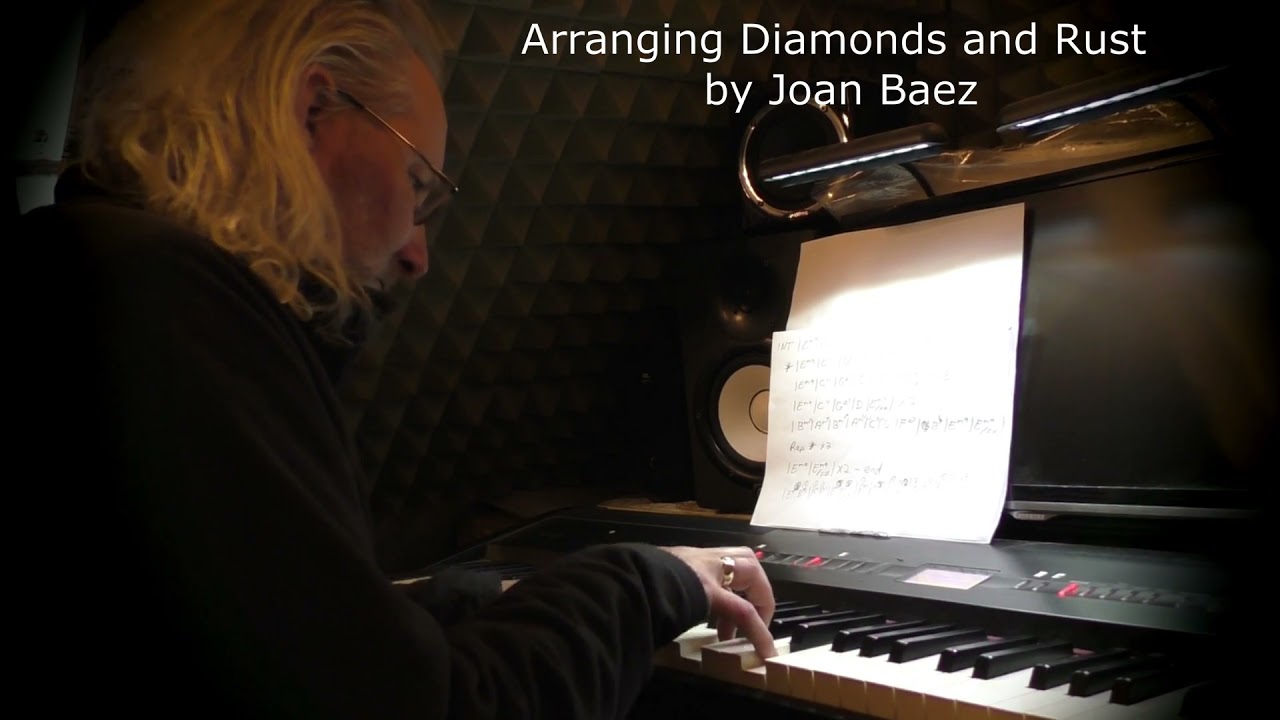 Arranging Diamonds and Rust Joan Baez for piano. - YouTube