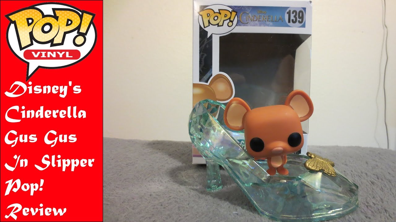 Funko Pop! Review ~ Disney's Gus Gus in Slipper - YouTube