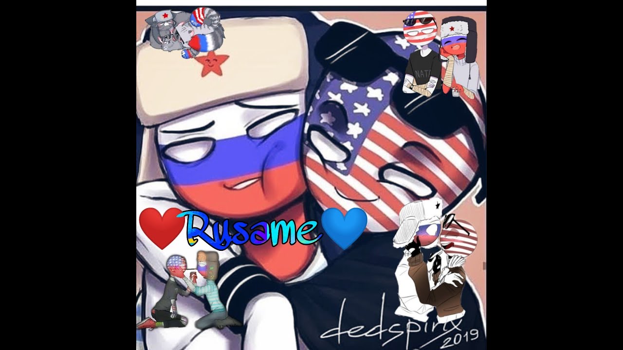 Countryhumans rusame comic fandub "los lentes" - YouTube