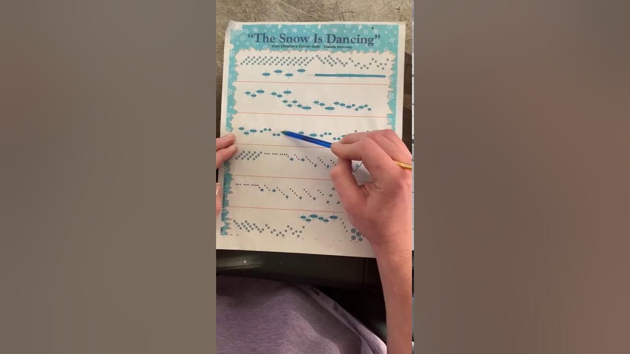 The Snow is Dancing by Debussy listening map - YouTube