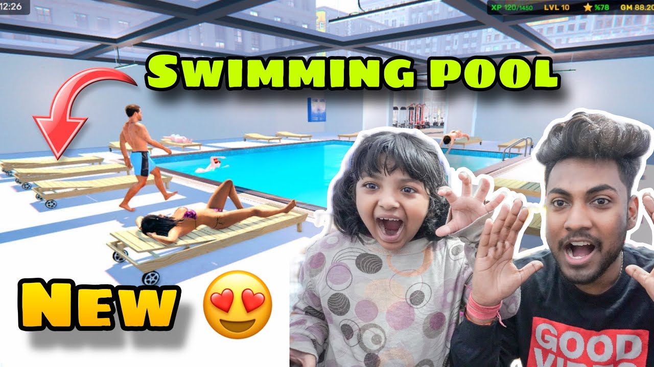 NEW SWIMMING POOL😍| GYM SIMULATOR 24 GAMEPLAY🤑 - YouTube