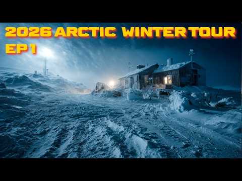 Why I Live Alone in The Arctic in Winter... in a Van? Surviving Extreme Cold & Snow Storm Camping