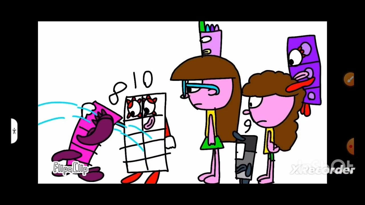 Anny and Toby Numberblocks crying 6-10 Crossever - YouTube