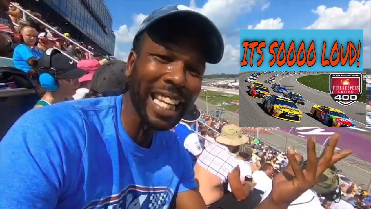 Black guys First NASCAR Race Experience at Michigan Speedway - YouTube