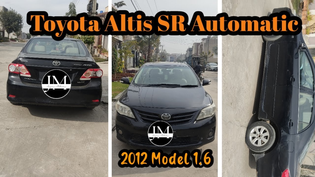 Toyota corolla Altis SR (2012) Complete review at Japan Motors # ...