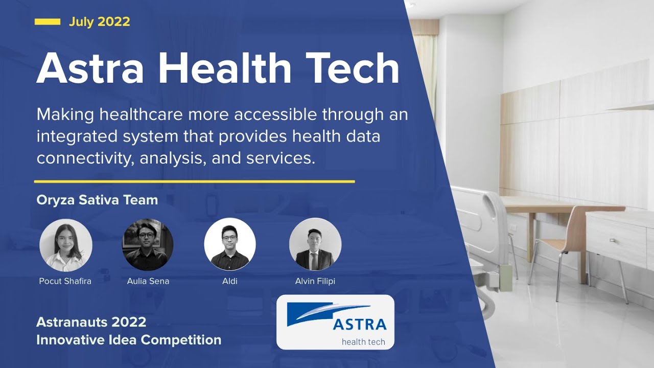 Astra Health Tech Pitch Video by Oryza Sativa Team - YouTube