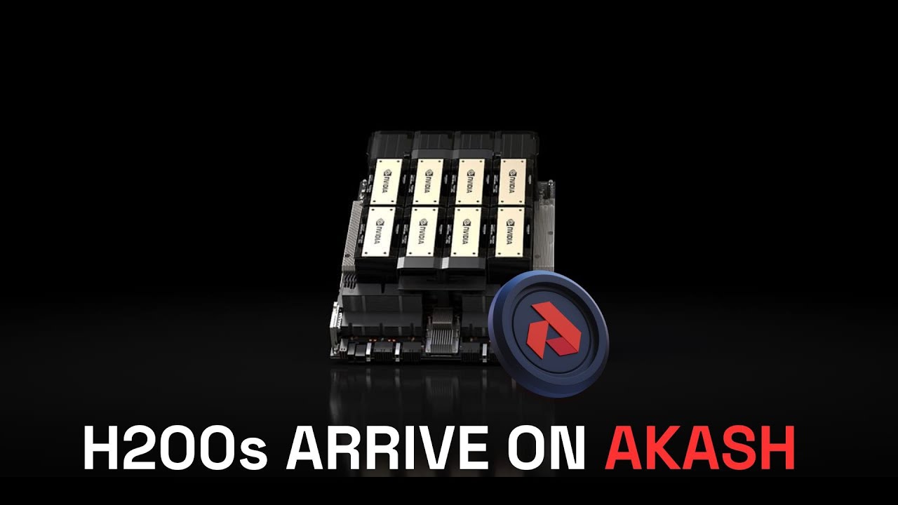 NVIDIA H200s Now Live on Akash | Decentralized AI Compute Just Got a ...