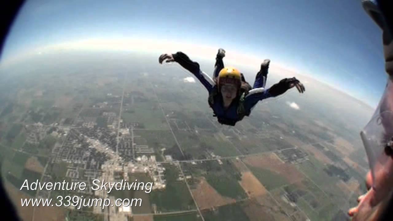 Accelerated Free Fall @ Adventure Skydiving - YouTube
