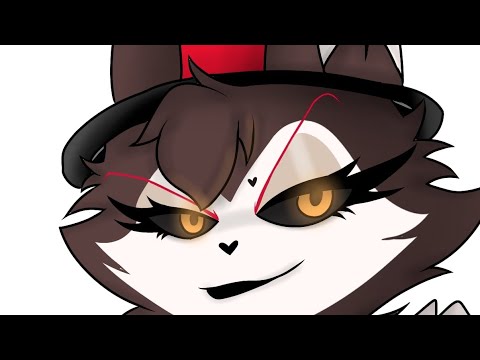😽🖤🍷Fem Husk🍷🖤😽 (Hazbin Hotel) [Speedpaint] - YouTube