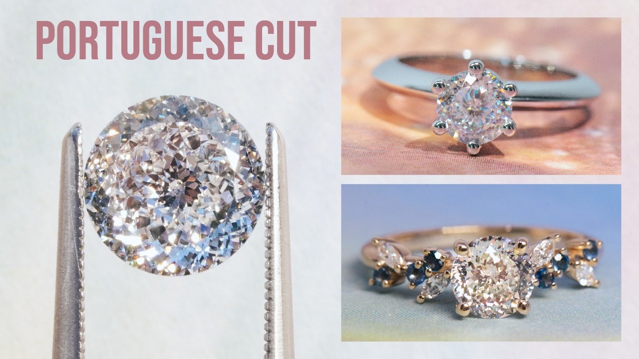Portuguese Cut Diamond 💎 Explained! - The Kaleidoscope Cut That's ...