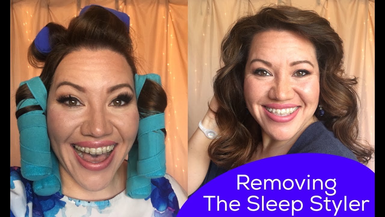 THE SLEEP STYLER: Removal of The Sleep Styler, and making your curls ...