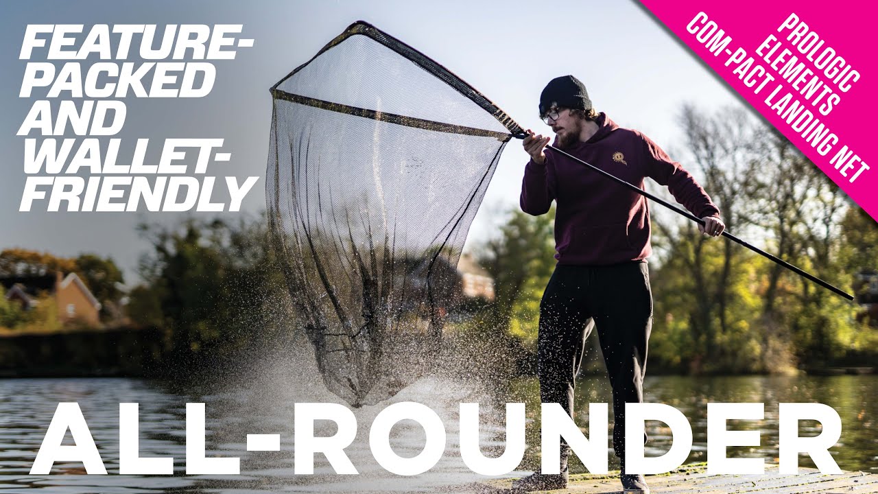 The Perfect All-Round Net? | Prologic Elements Com-Pact Camou Landing Net - YouTube