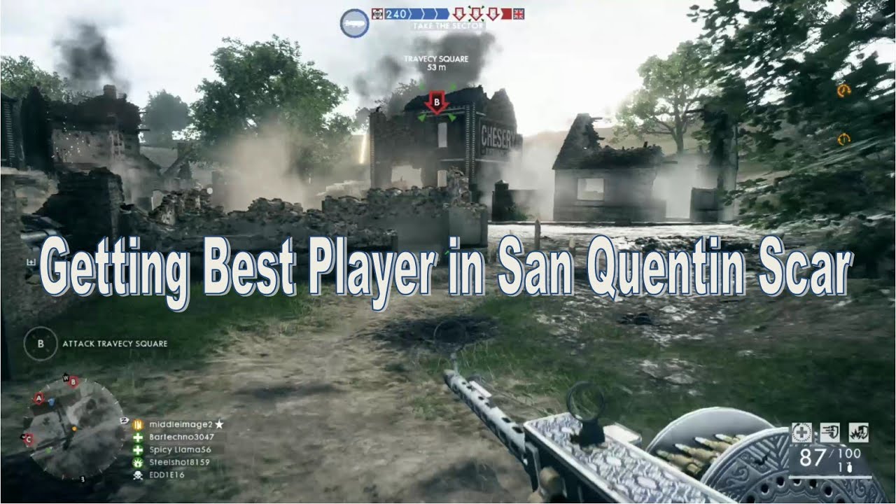 Battlefield One - Getting Best Player (MVP) even though we lost - San ...