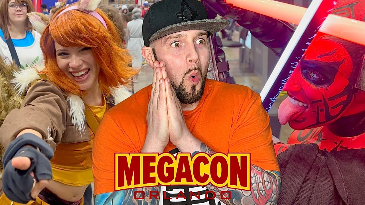 UK NERD Travels to MEGACON ORLANDO FLORIDA | Cosplay & VLOG 2025 - YouTube