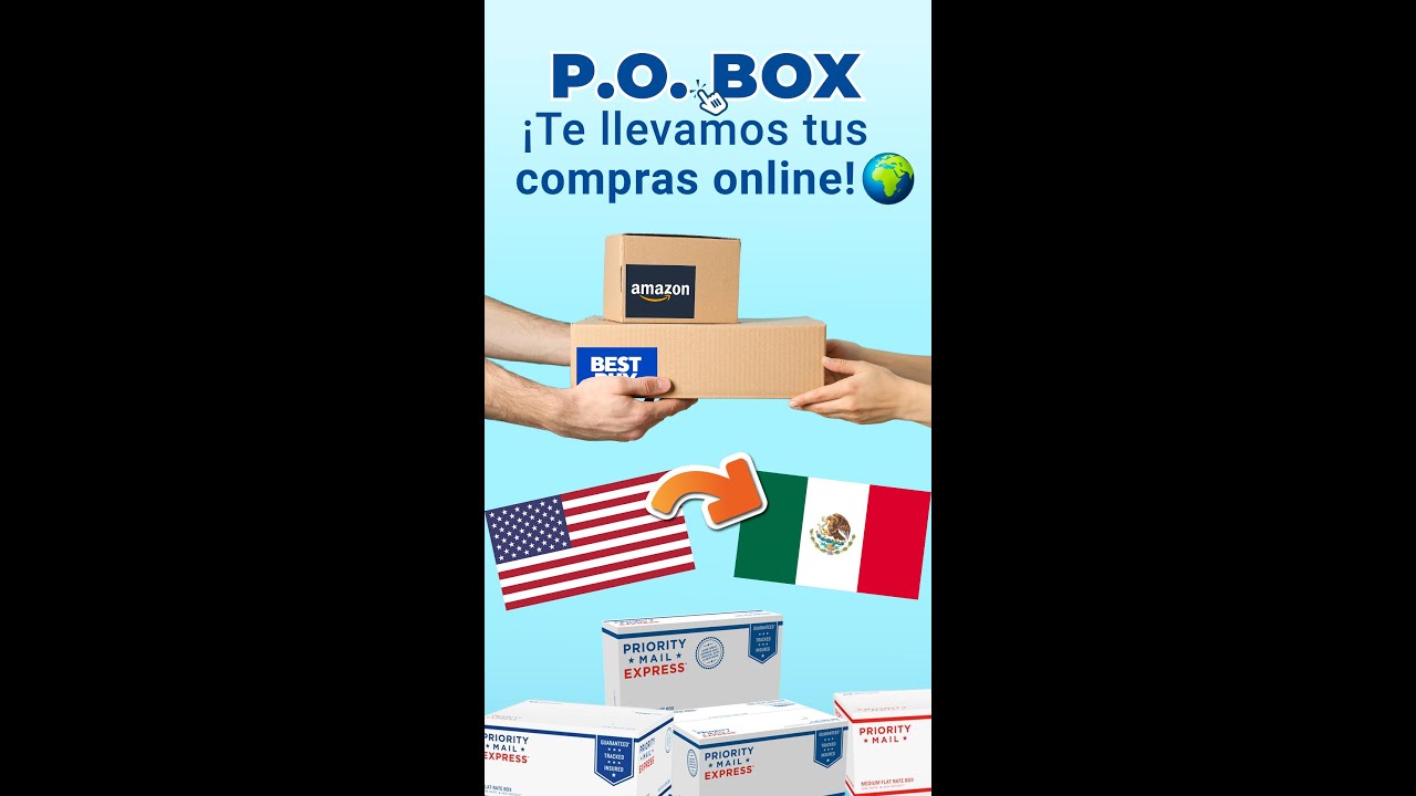 P.O BOX, TE LLEVAMOS TUS COMPRAS ONLINE. - YouTube