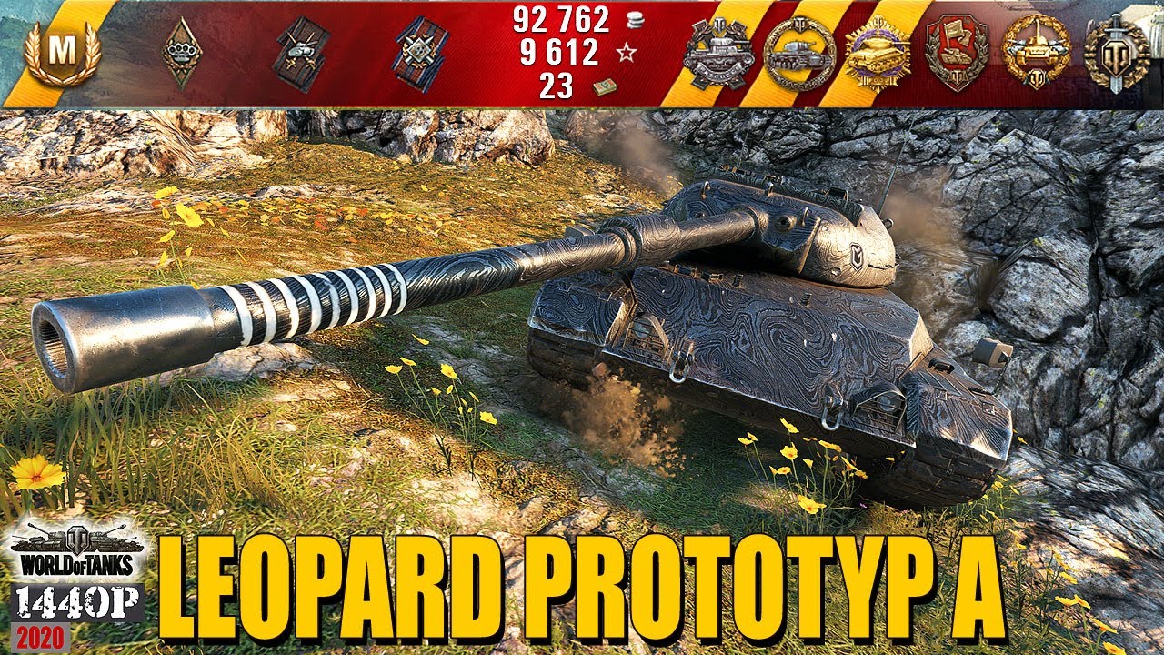 Leopard PtA: It began with a hard arty hit - YouTube