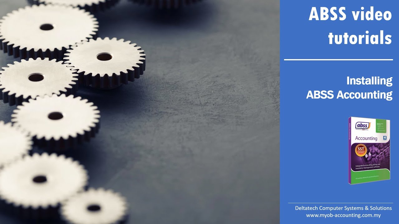 Installing ABSS Accounting - YouTube