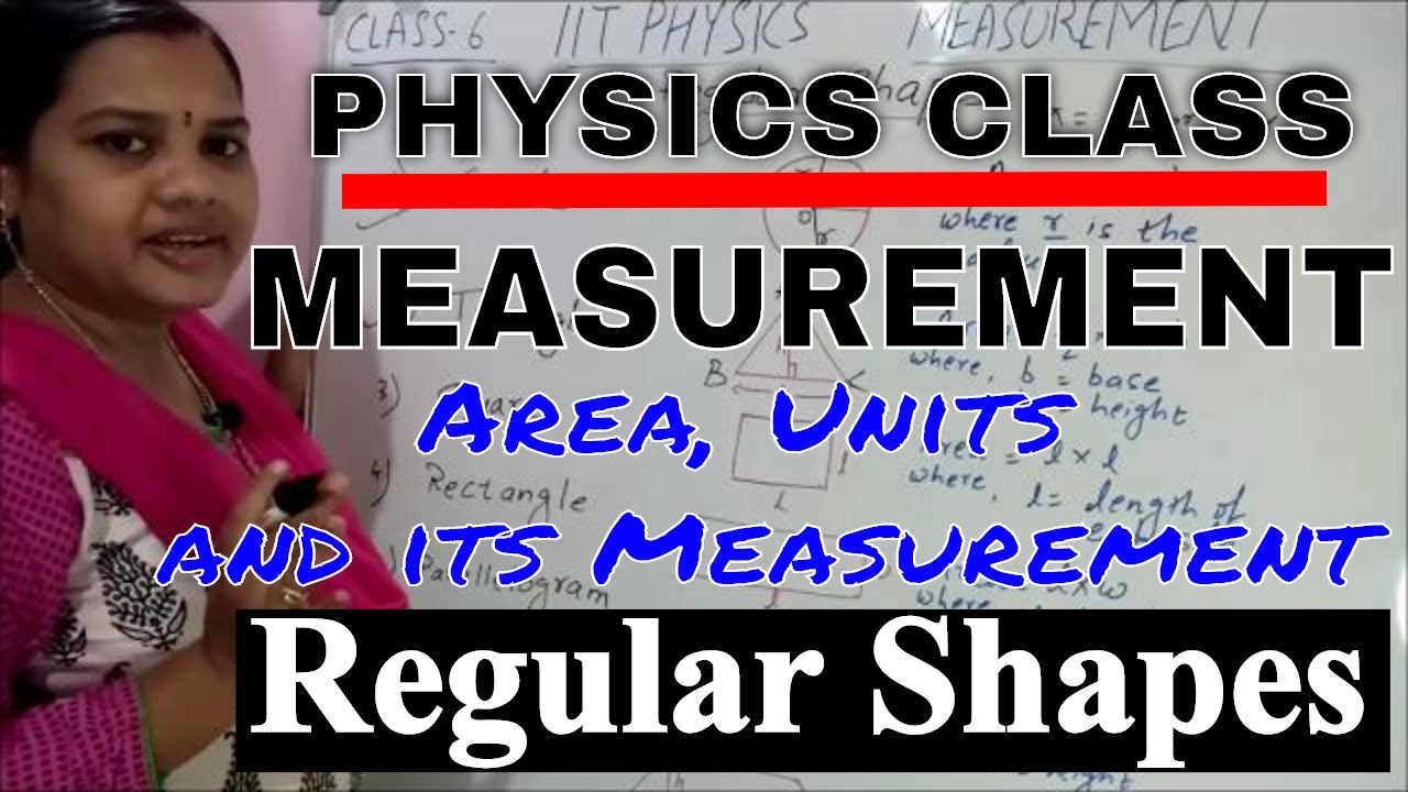 Class 6 IIT Physics - Measurement (Area, Units its Measurement ...