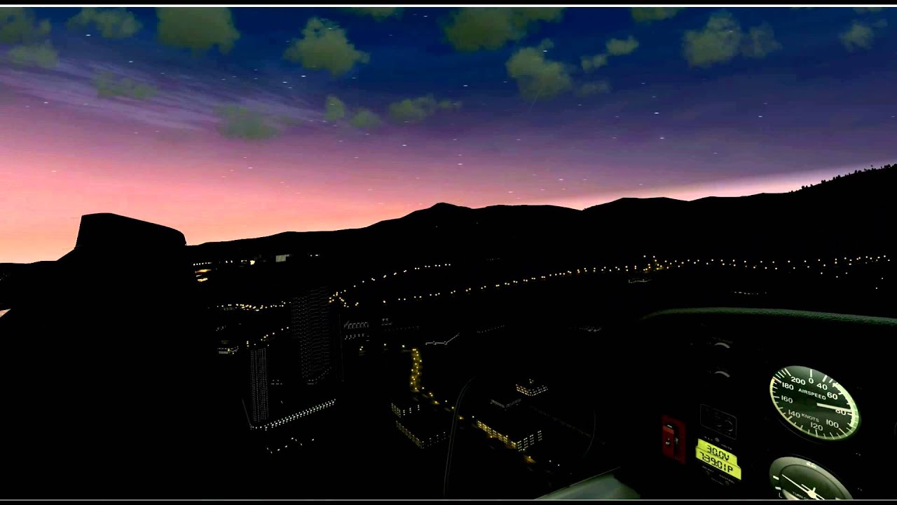 X-Plane: Alabeo Diamond DA40 @ VHXX Kai Tak with TrackHat Clip and ...
