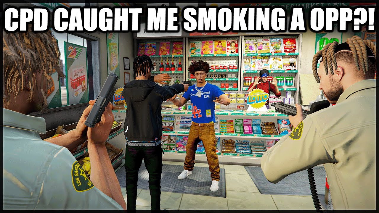 CPD Caught Me Smoking a Opp?! | GTA RP | GrizzleyWorld Chiraq - YouTube