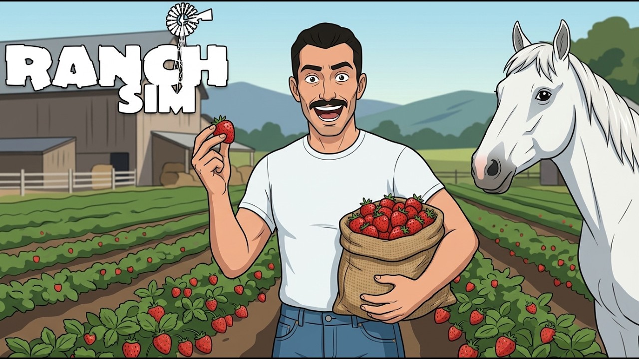 Ep: 013 | Ranch Simulator | We bought a Horse & Started a Garden - YouTube