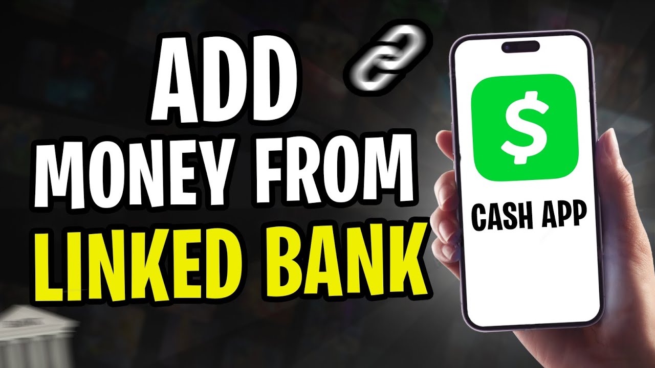 How to Add Money to Cash App with Linked Bank Account - YouTube