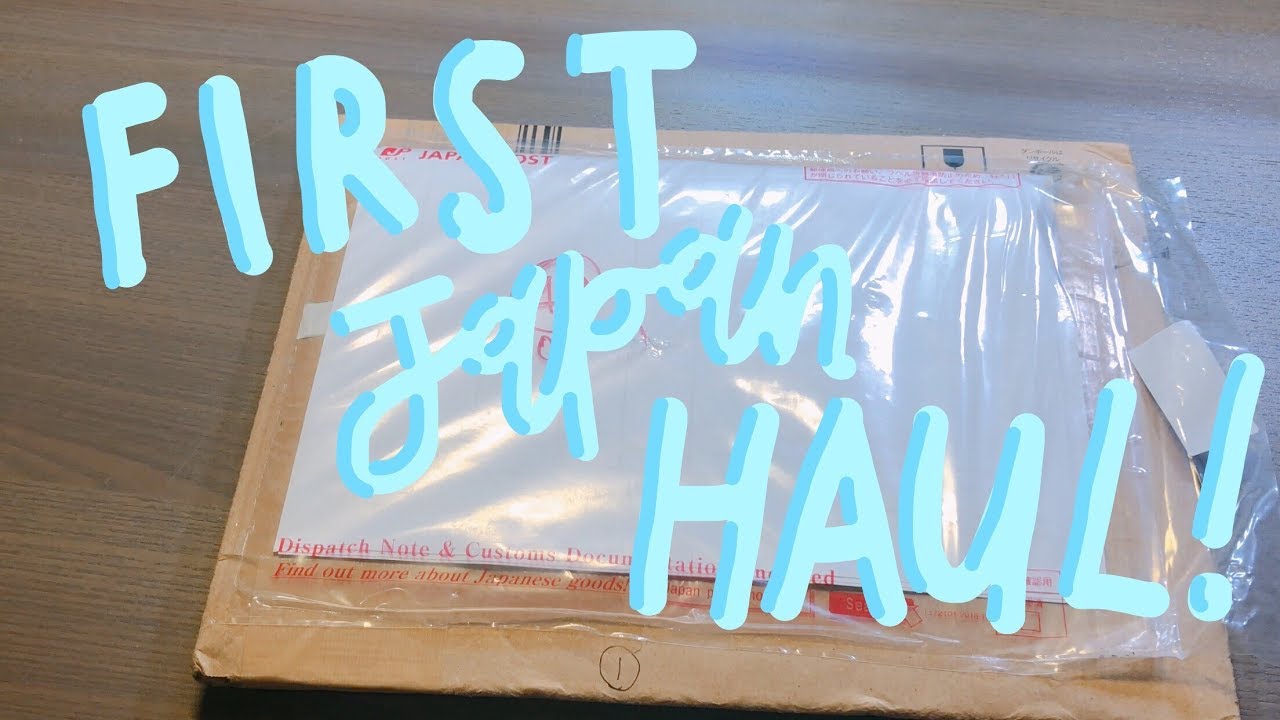 first time Japan haul! - YouTube