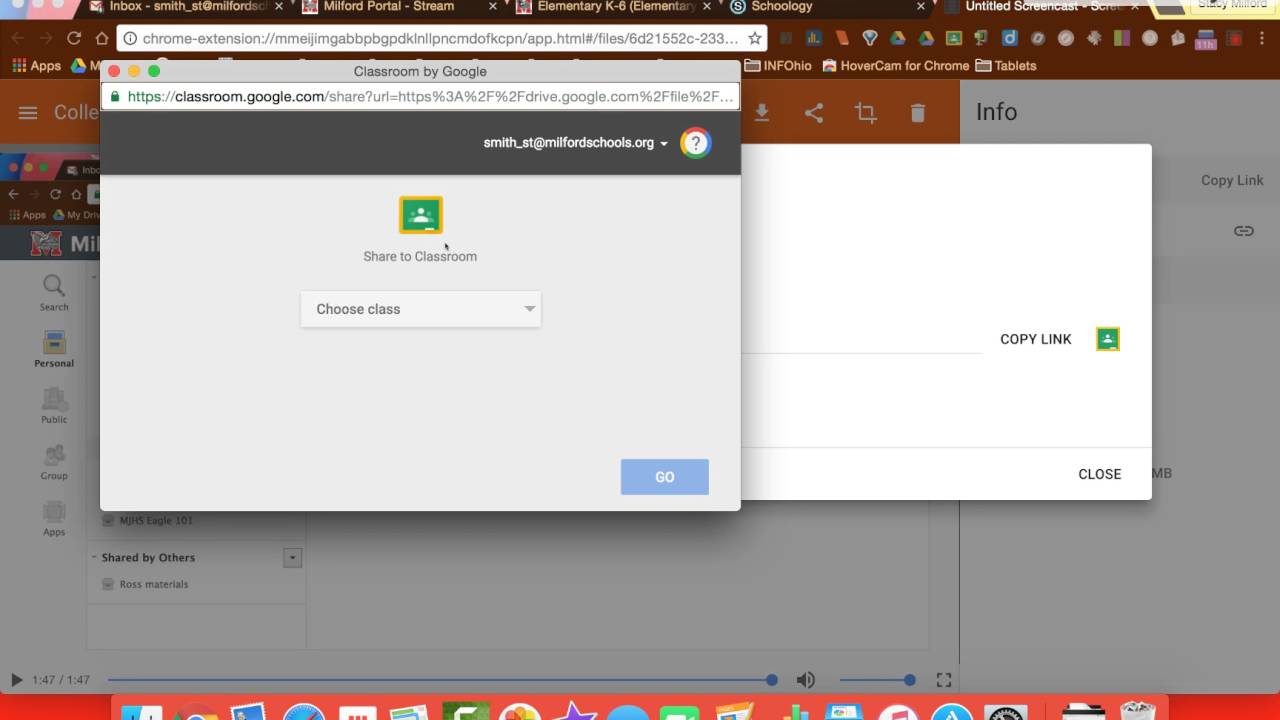 Sharing Screencastify to Google Classroom - YouTube