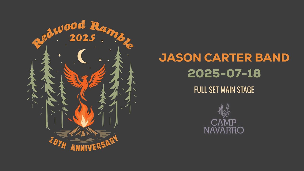 Jason Carter Band at the Redwood Ramble 7/19/25 @redwoodramble - YouTube