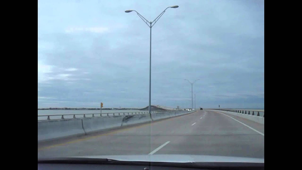 Bridge Connecting Port Isabel To South Padre Island.wmv - YouTube