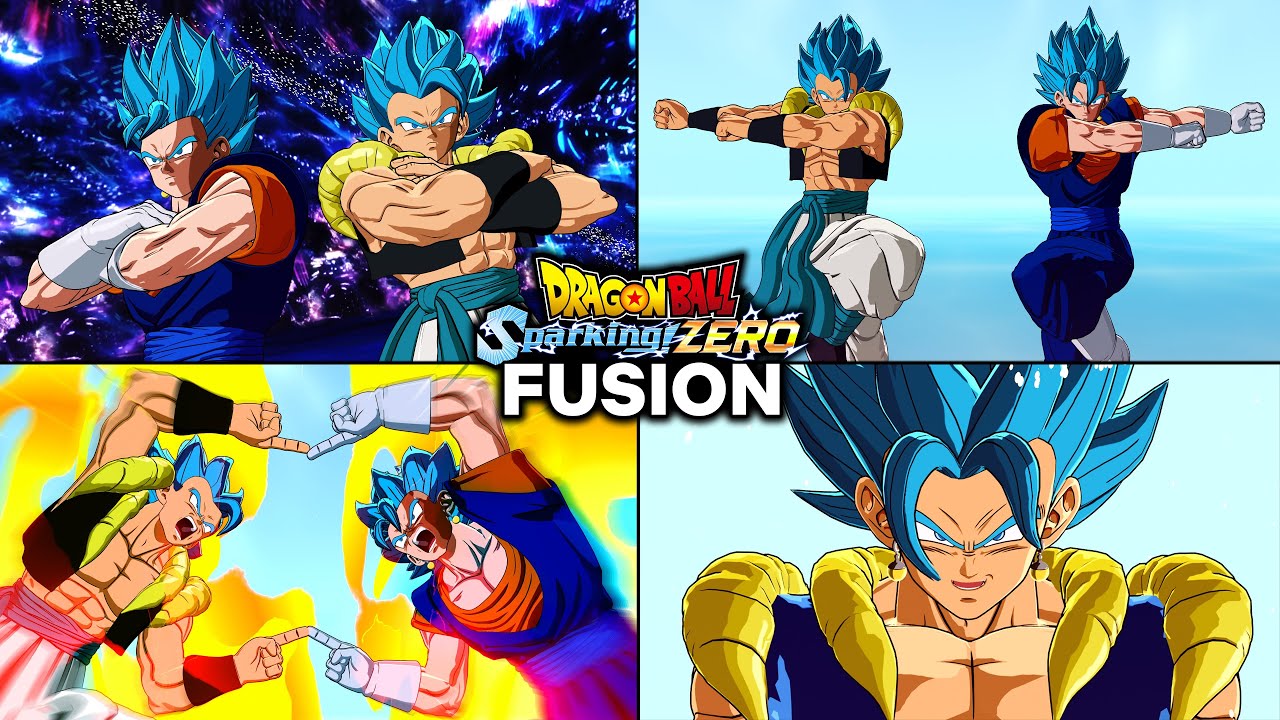 *NEW* VEGITO & GOGETA DUO FUSION DANCE! - Dragon Ball Sparking Zero ...
