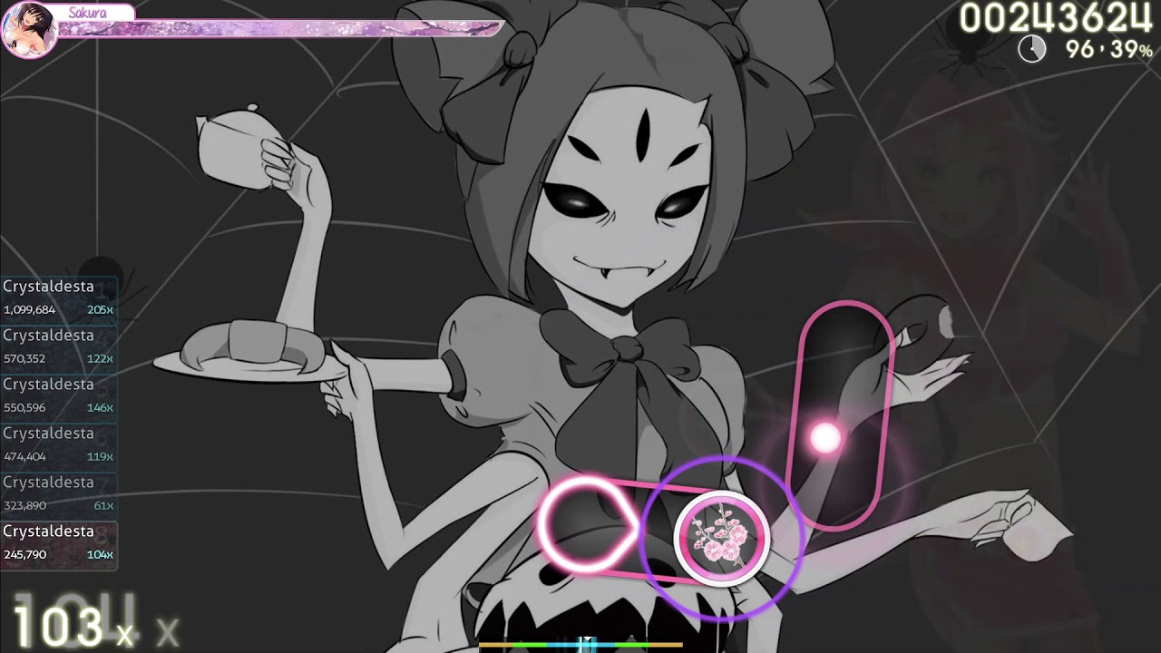 Osu ! Toby Fox Spider Dance Undertale OST Normal - YouTube