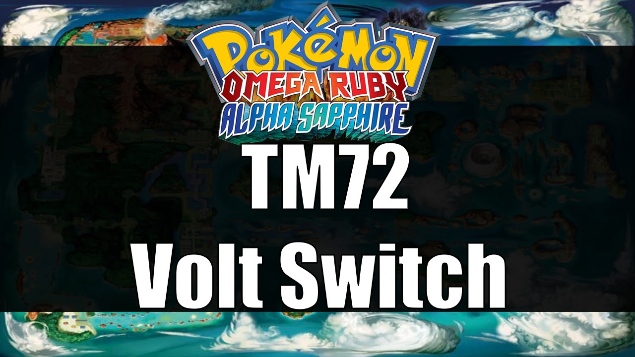 Pokemon Omega Ruby & Alpha Sapphire - Where to get TM72 Volt Switch ...